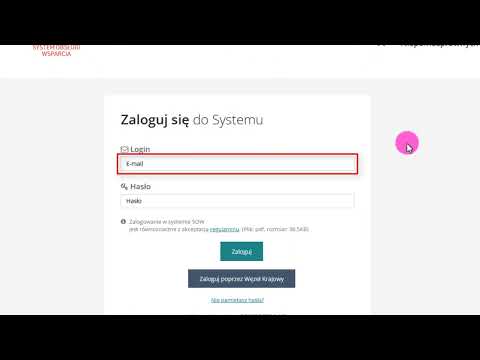 Obsługa SOW – moduł Wnioskodawcy. Logowanie do systemu SOW, odzyskiwanie hasła.