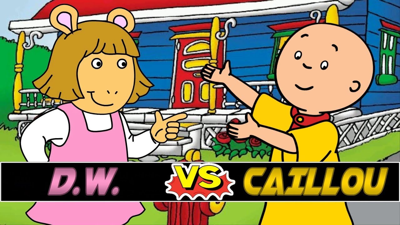 M.U.G.E.N. Battles | D.W. vs Caillou | Arthur vs Caillou