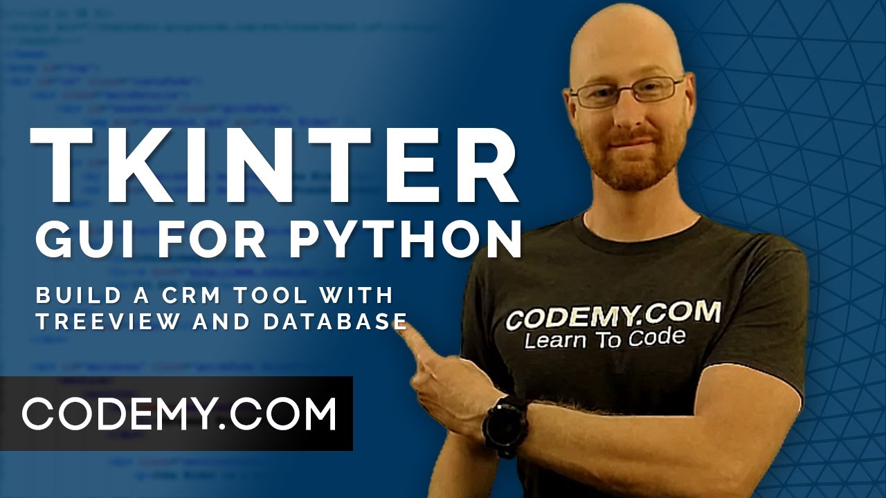 Build a CRM Tool With Treeview And Database - Python Tkinter GUI Tutorial #172