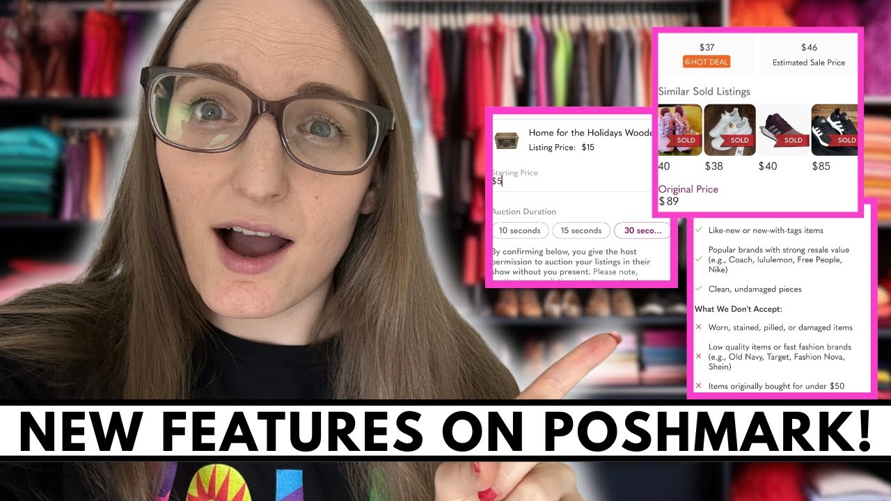 NEW FEATURES/ App UPDATES on POSHMARK!
