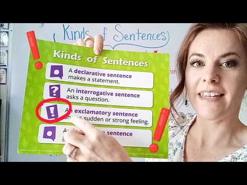 ❗Four (4) Kinds of Sentences: 3) EXCLAMATORY- shows a sudden or strong feeling❗