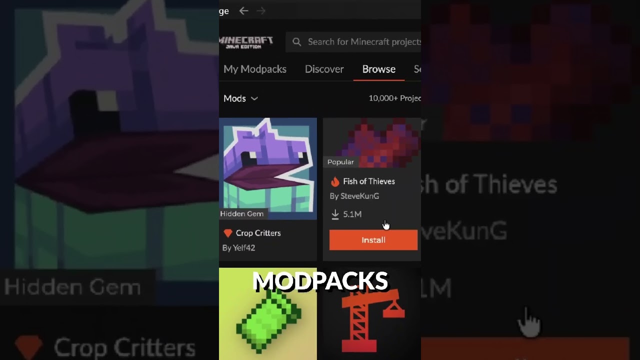 This is the best way to discover new Minecraft mods and modpacks