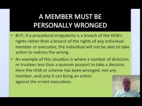 Video Tutorial 8: Legal Consequences of Irregularities in Administrative Procedures - Paddocks