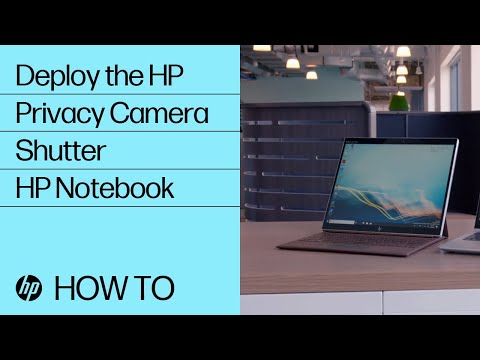Deploy the HP Privacy Camera Shutter | HP Notebook | HP Support