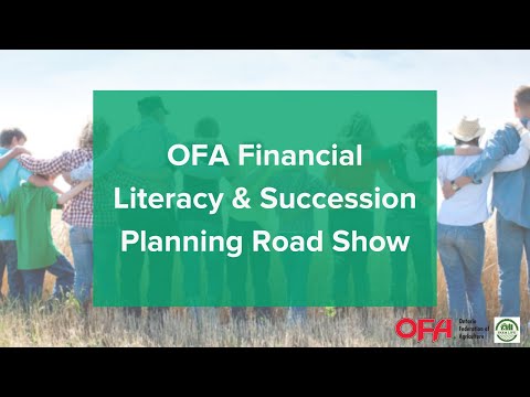 OFA Financial Literacy & Succession Planning Road Show (2023)