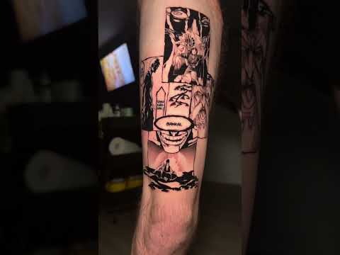 When you get 2 of the best anime tattoo artists