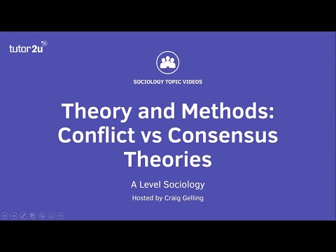 Sociological Theory: Consensus versus Conflict Theories (Sociology Theory & Methods)