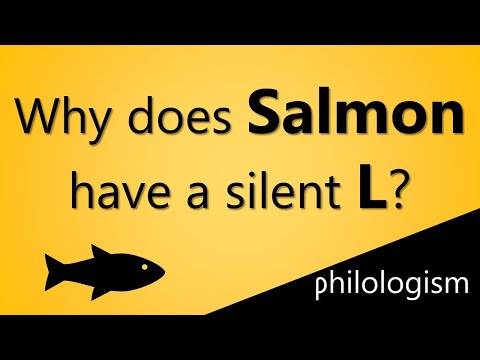 Why does Salmon have a silent L?