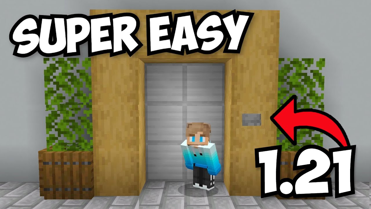 Minecraft Working Elevator Tutorial | 1.21