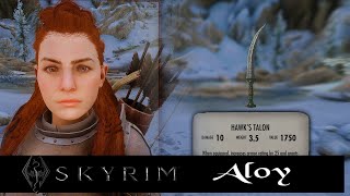 Hawk's Talon and Aloy follower Skyrim LE at Skyrim Nexus - Mods and ...