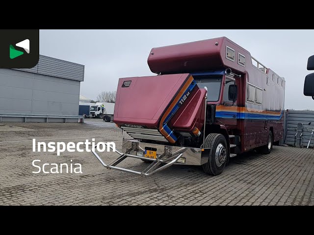 Scania T112 4X2 Camper Truck - BAS World