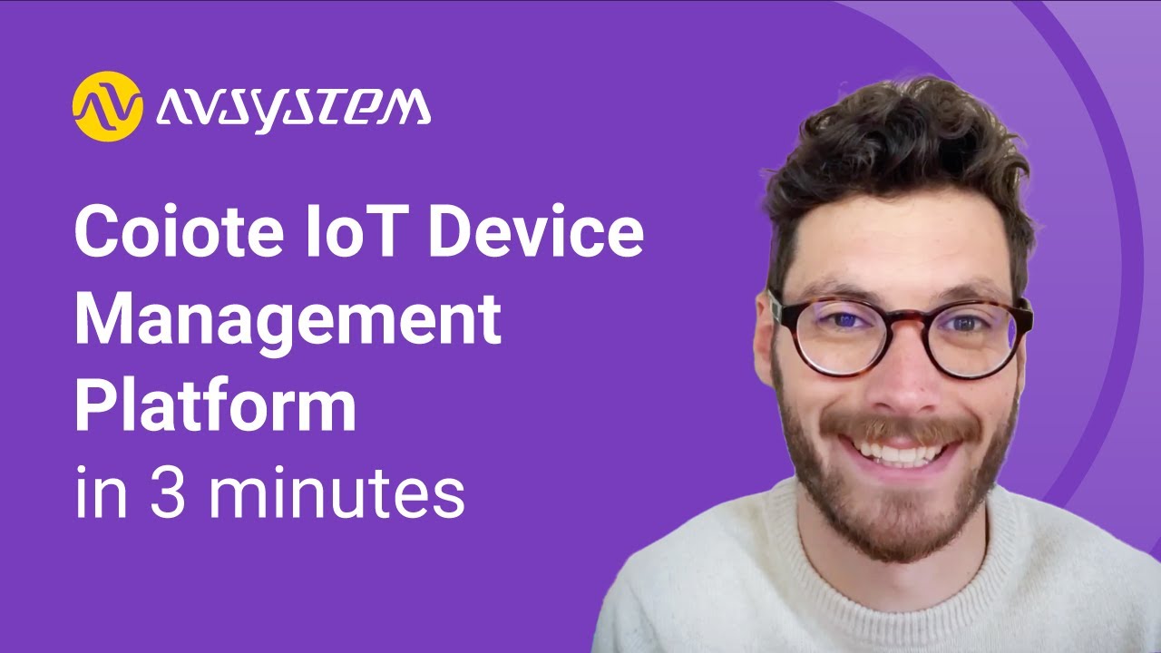 Coiote IoT Device Management Platform in 3 minutes
