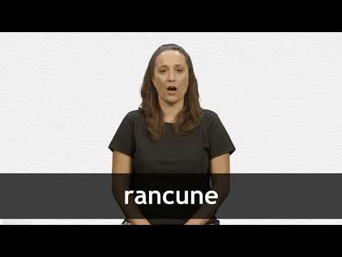 English Translation of “RANCUNE” | Collins French-English Dictionary