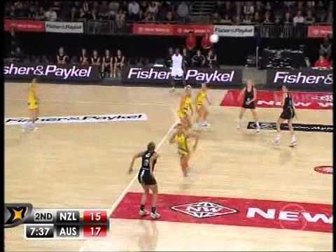 Netball: Diamonds v Silver Ferns Constellation Cup 2011 Test 2