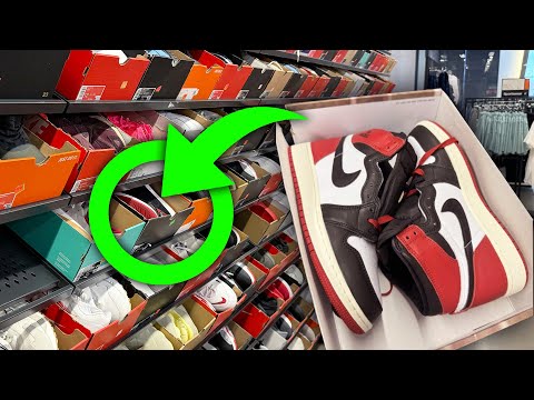 EARLY Jordan Sneakers At The NIKE OUTLET?!