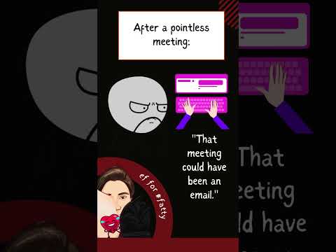 Pointless Meeting Woes #funny #memes #trending #redflag #officehumor #worklife #corporatelife