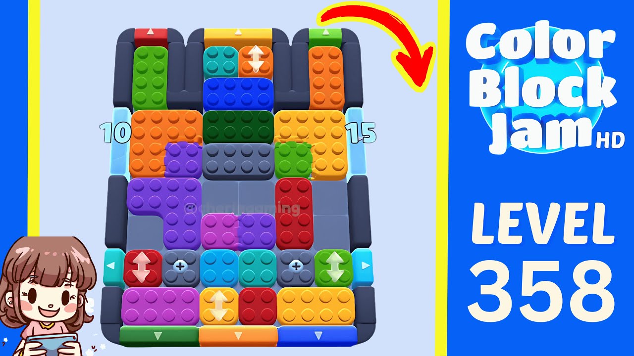 Color Block Jam Level 358 Solution Walkthrough