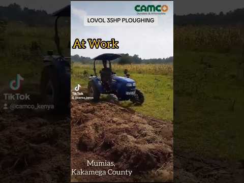 Lovol 35 horsepower🐴💪 tractor ploughing. Supplied by Camco Equipment Kenya.