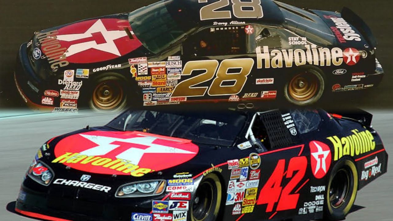 NASCAR Texaco/Havoline Paint Scheme Evolution