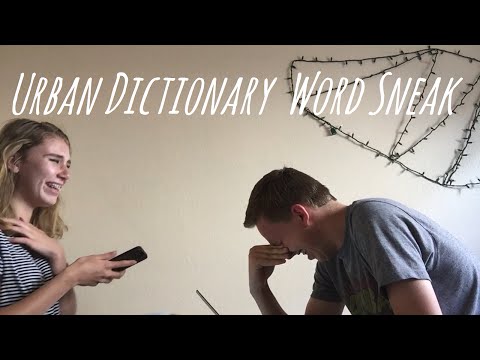 Urban Dictionary Word Sneak | P&D