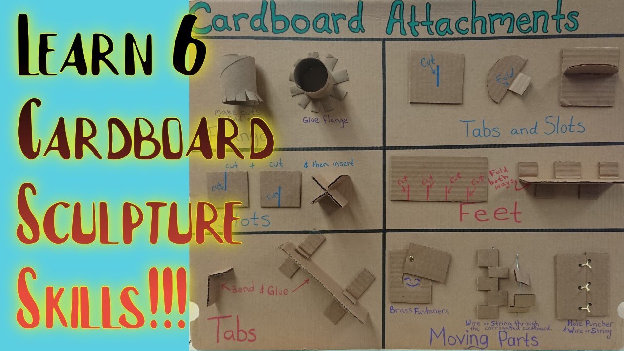 Cardboard Sculpture Techniques