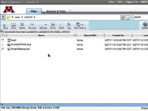 NetFiles Overview: Video 2 - Uploading & Downloading
