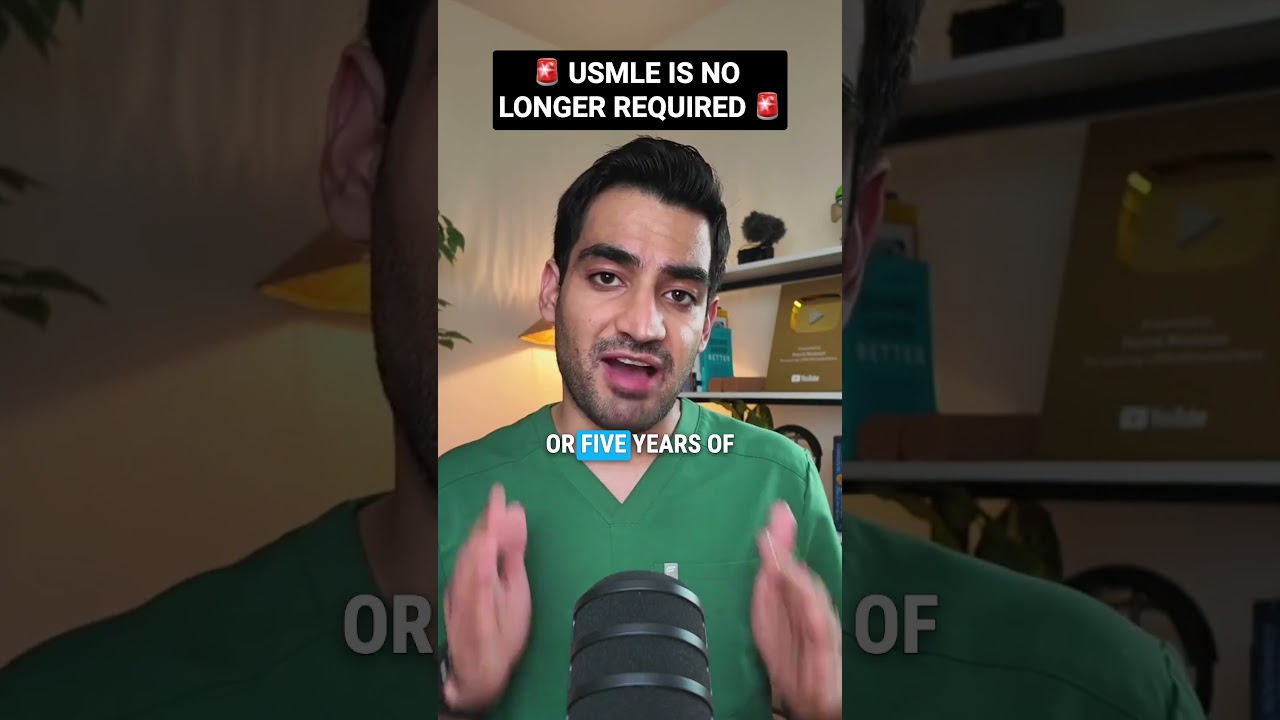 9 New Rules To Become A Doctor in USA WITHOUT USMLE #shorts #usmle #medstudent