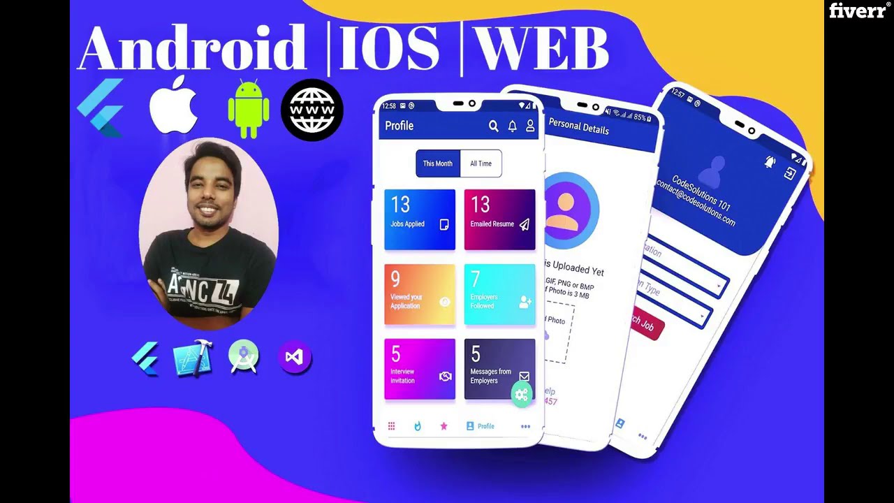 Develop ios and android apps using flutter cross platform, quick with high quality!