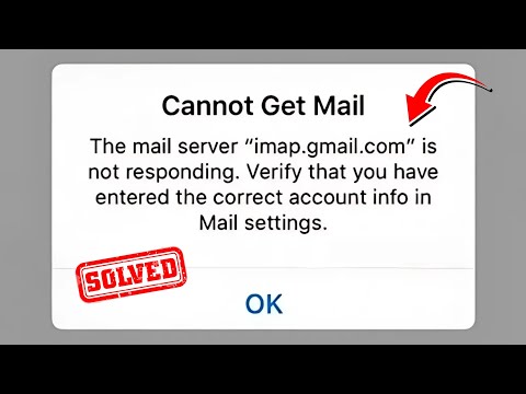 Cannot Get Mail the Mail Server is not Responding / Fixed