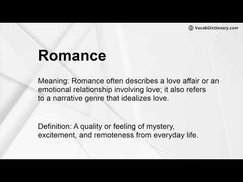 Romance Meaning