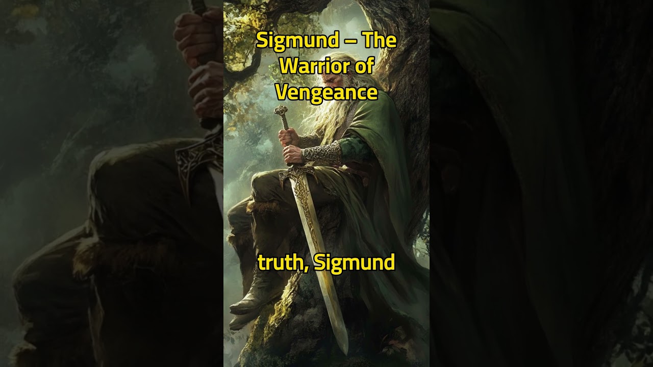Sigmund – The Warrior of Vengeance #norsemythology #vikinglegends #epicmyths #mythicaltales