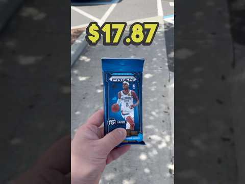 Let open up a 2024-25 Prizm Basketball Card Pack! #sportscards #basketballcards