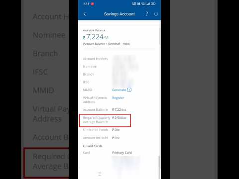 HDFC average monthly balance check #hdfcbank #hdfc #shortvideo #vishaljey