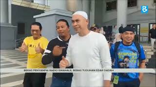 BERNAMA - Bekas penyampai radio Ismahalil bebas tuduhan edar dadah