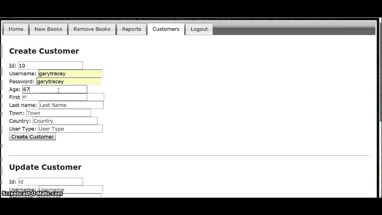 Assignment Using PHP and MySQL database