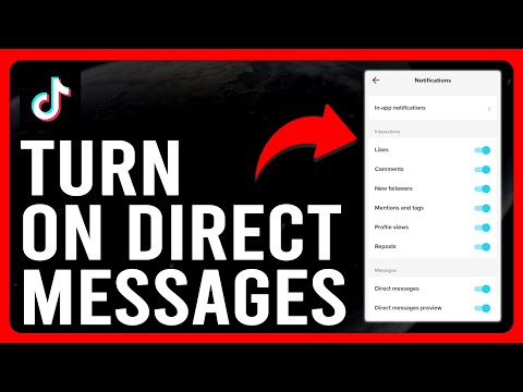 How To Turn On Direct Messages On TikTok (How To Enable Direct Messages On TikTok)