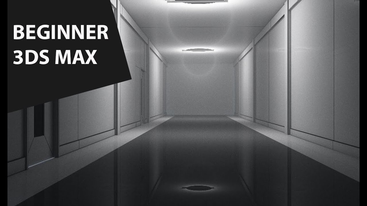 MODELING 3DS MAX BEGINNER TUTORIAL - part - 1