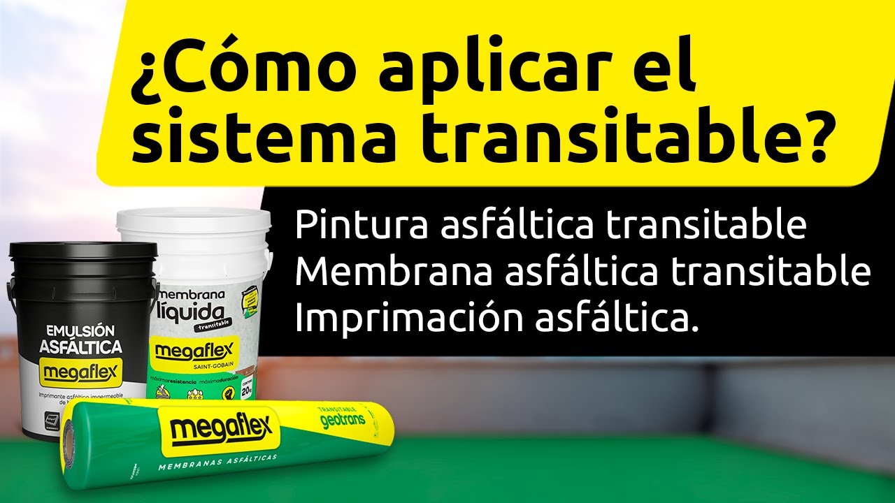 geotrans : Transitables > Soluciones asfálticas Megaflex | Megaflex