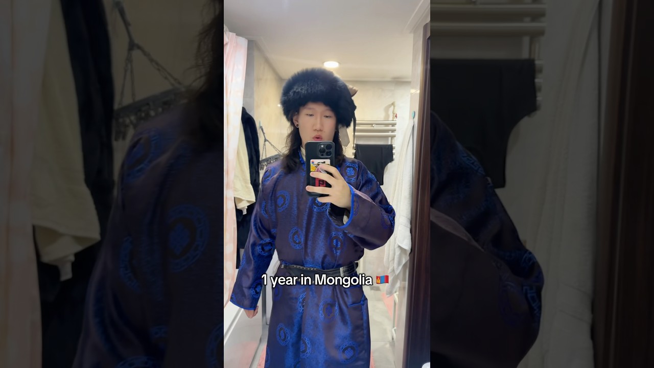 1 dat to 1 year in Mongolia 🇲🇳  #shorts
