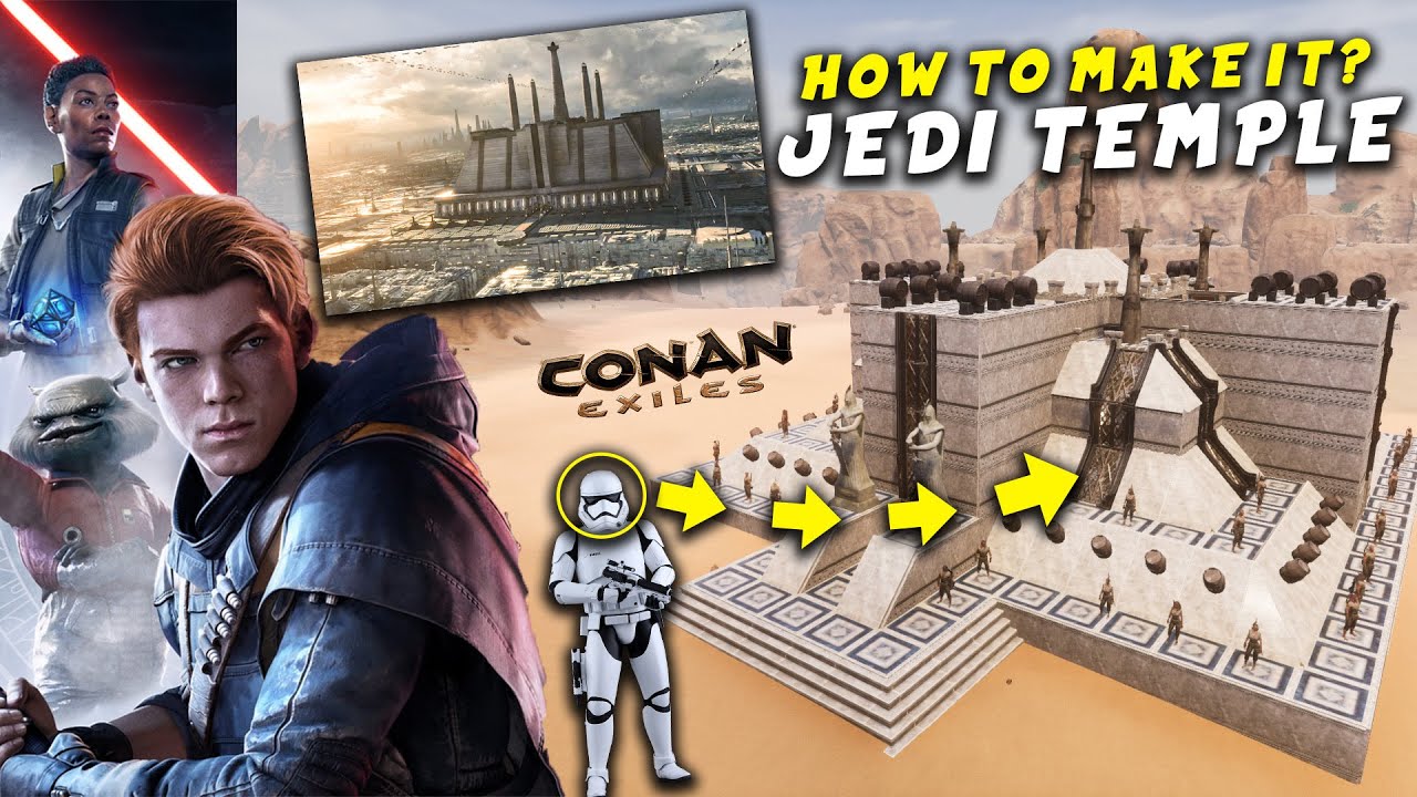 JEDI TEMPLE BASE | CONAN EXILES
