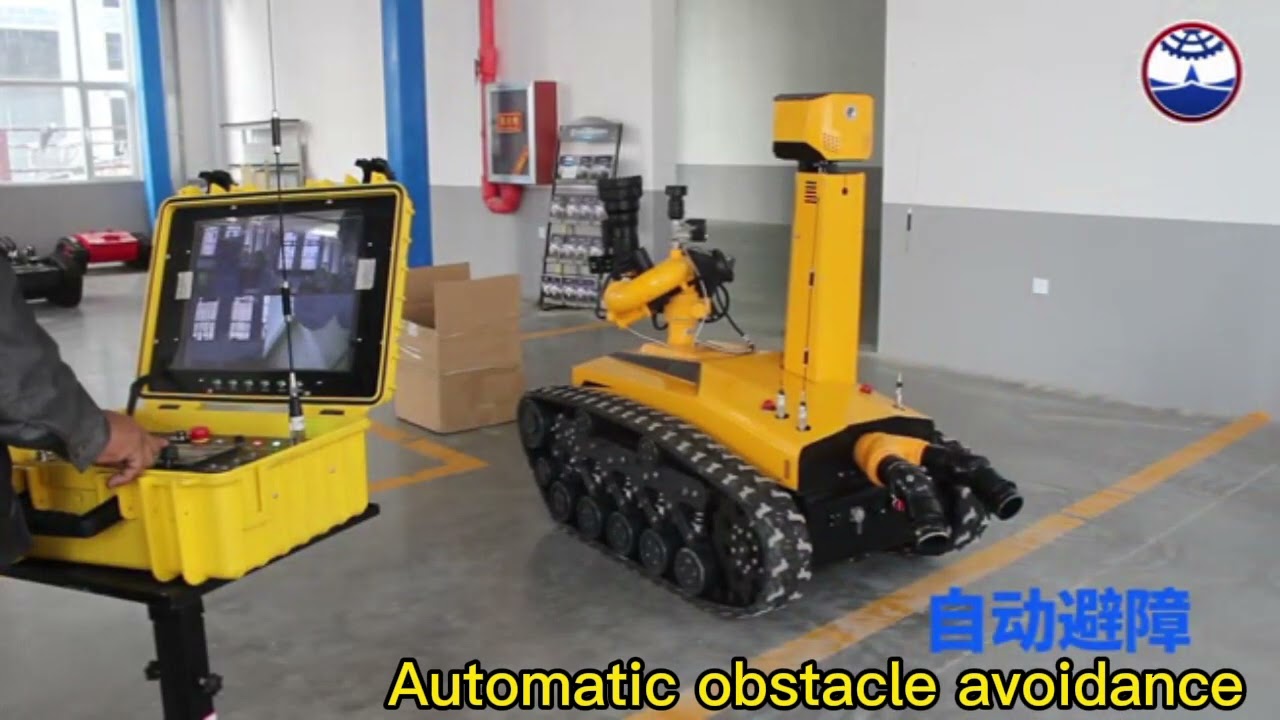 Click to check the Multifunctional fire fighting robot introduction