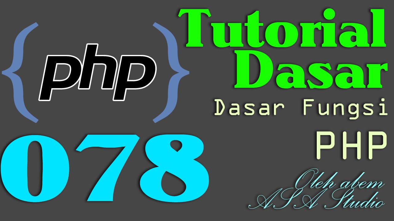 PHP Dasar Video Tutorial 078  Database Delete Data