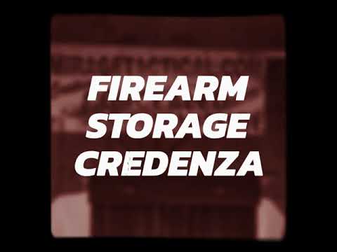Firearm Storage Credenza
