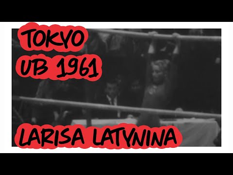 Larisa Latynina - Uneven Bars - Tokyo Gymnastics Competition 1961