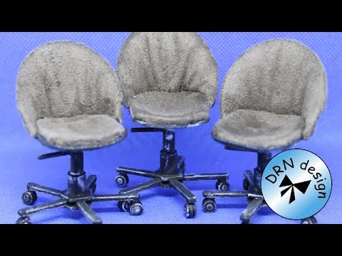 🏢 1:12 wheels for office chair・Free STL File for 3D printing・Cults