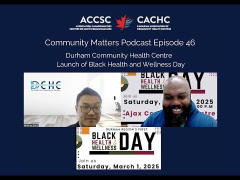 Amplifying Black Health and Wellness with Durham CHC | Community Matters Ep. 46