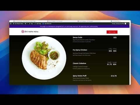 Divi 5 Update - Divi Restro Menu