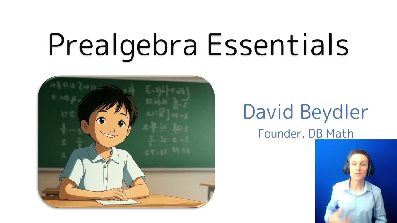 Prealgebra Essentials Overview