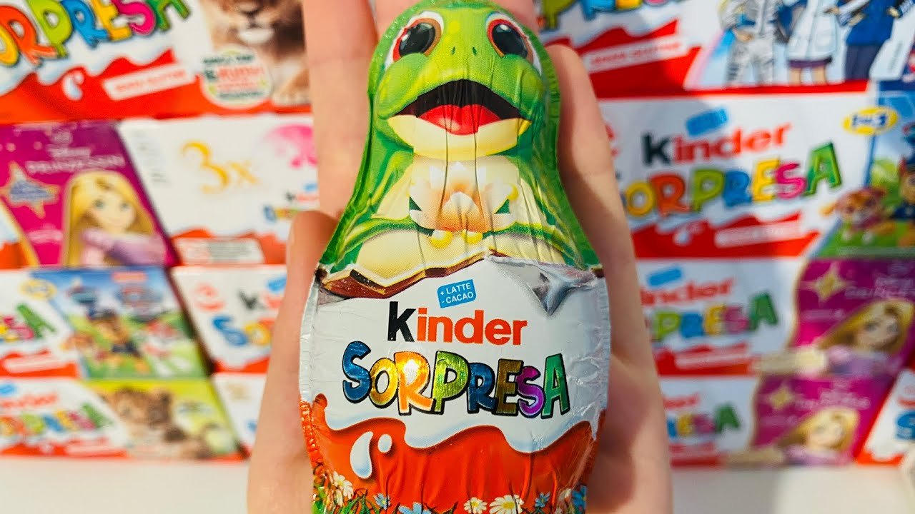 New Collection Easter Kinder Surprise ASMR Unboxing