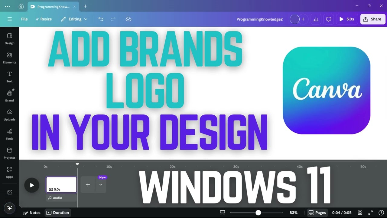 How to Add Brand Logos in Canva Design Using Brandfetch | Instantly Find Logos (2025 Tutorial)